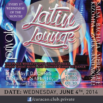 Latin Lounge - Curaçao Party Guide