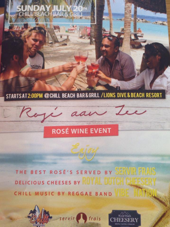 Rosé aan Zee - Curaçao Party Guide