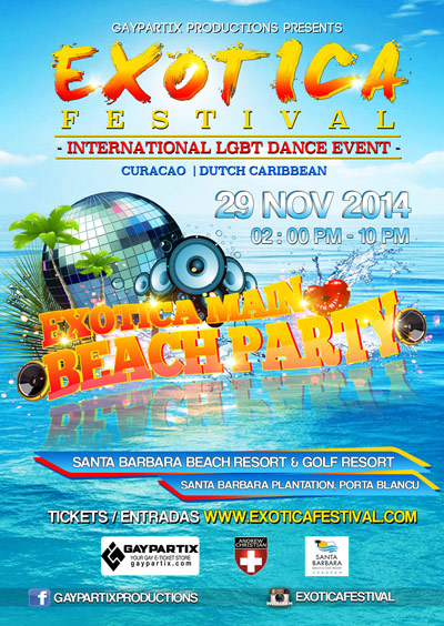 Exotica Main Beach Party - Curaçao Party Guide