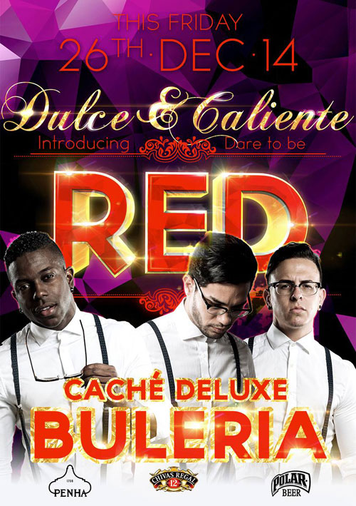Dulce & Caliente - Dare to be Red - Curaçao Party Guide