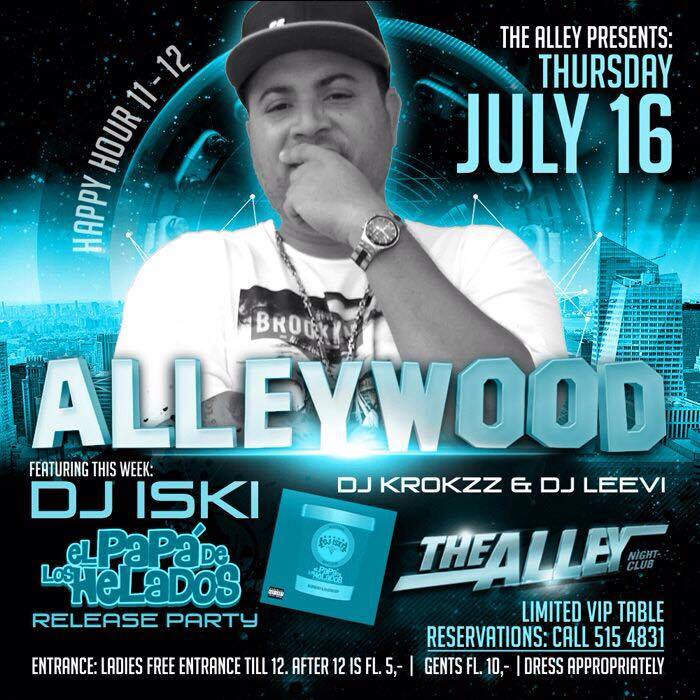 Alleywood DJ Iski CD Release Party - Curaçao Party Guide