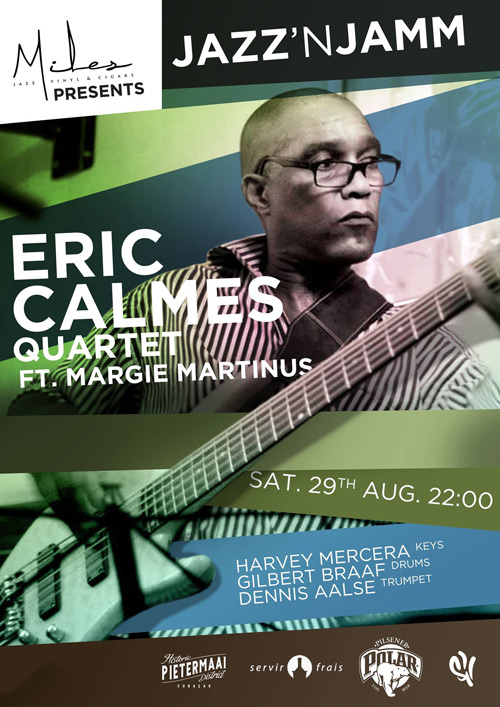 Jazz n Jamm - Eric Calmes Quartet - Curaçao Party Guide