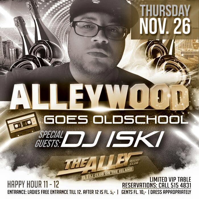 Alleywood with DJ Iski - Curaçao Party Guide