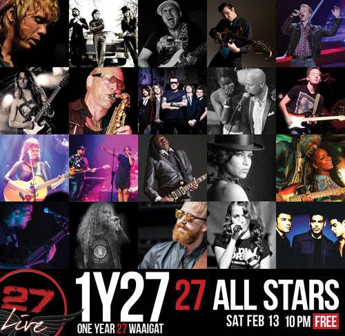 27 Live: 1 Year with the 27 All Stars - Curaçao Party Guide