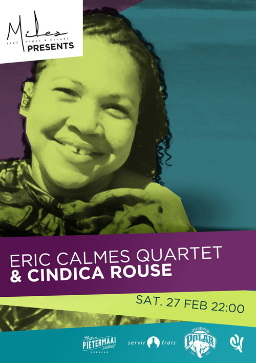 Eric Calmes Quartet ft Cindica Rouse - Curaçao Party Guide