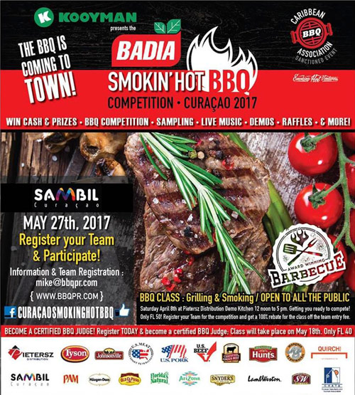 Smoking Hot BBQ Competition - Curaçao Party Guide