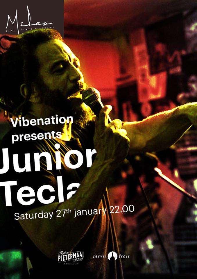 Vibenation Presents Junior Tecla - Curaçao Party Guide