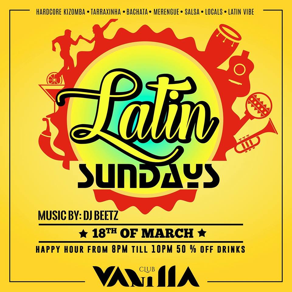 Latin Sundays - Curaçao Party Guide